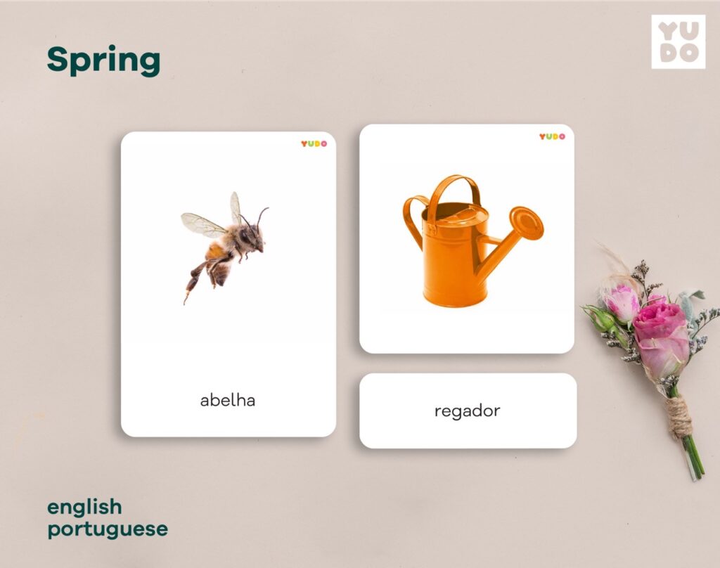 Spring cards - yudo montessori