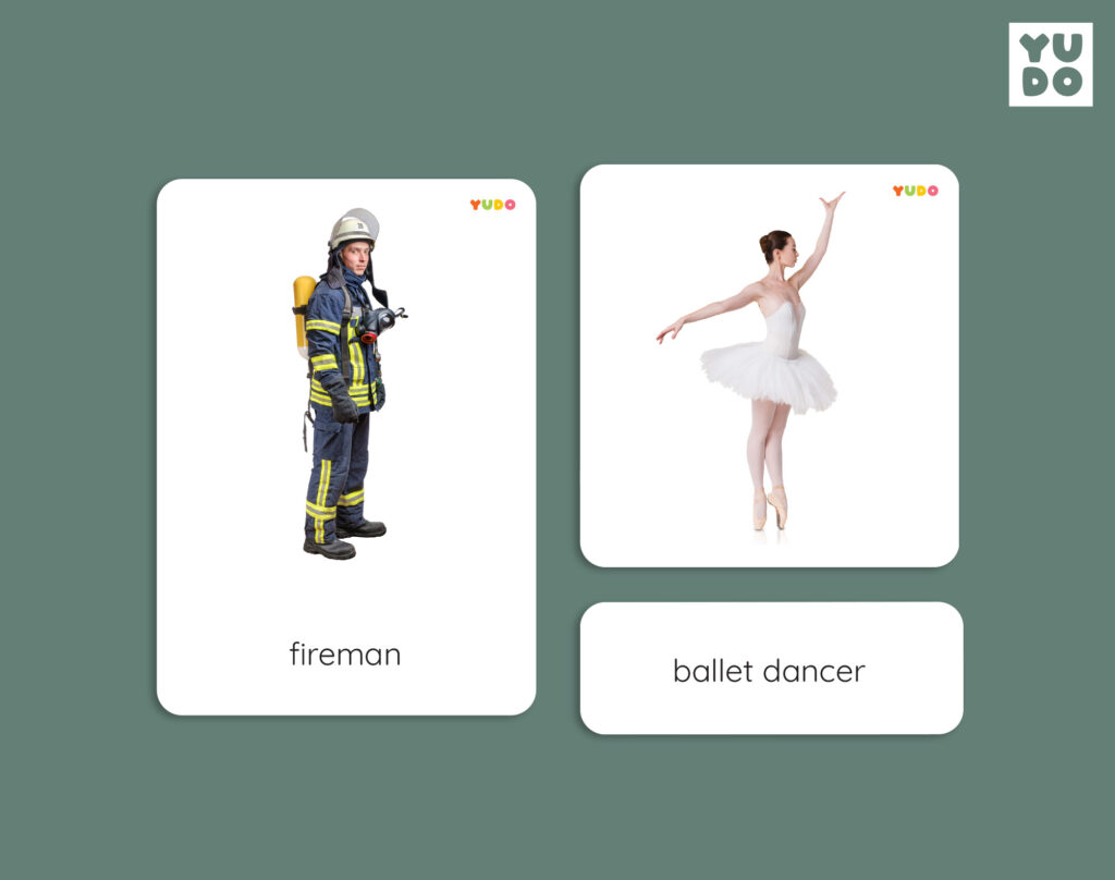 Professions Montessori cards - yudo montessori