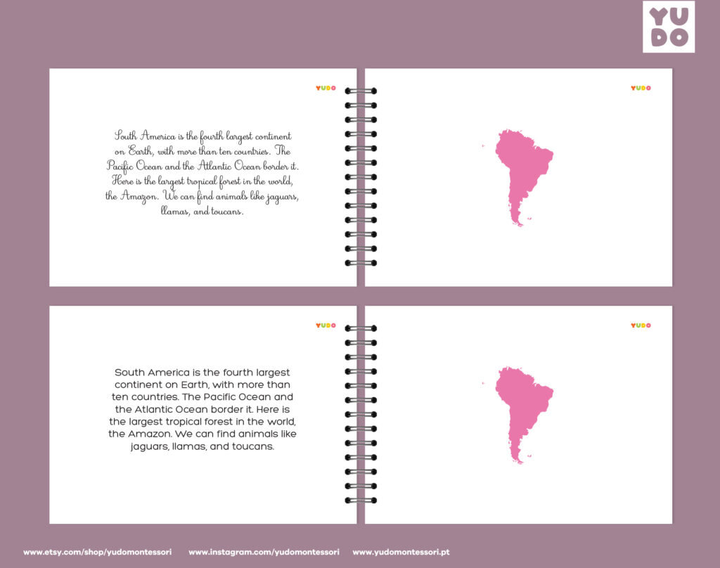 Continent definition book - yudo montessori