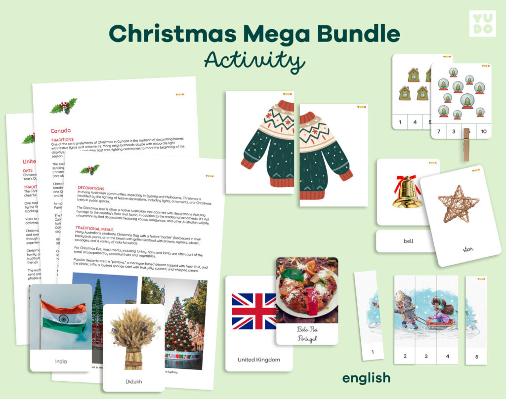 Christmas Mega Bundle - yudo montessori