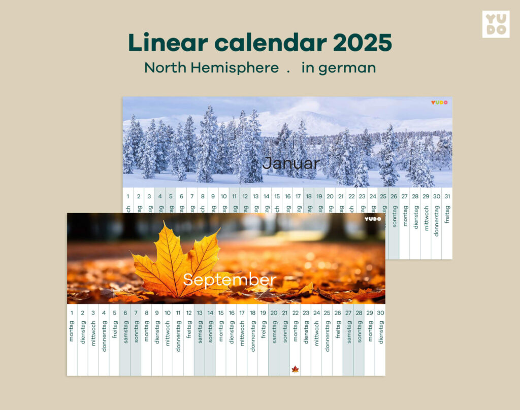 Linear calendar 2024 Archives - yudo montessori