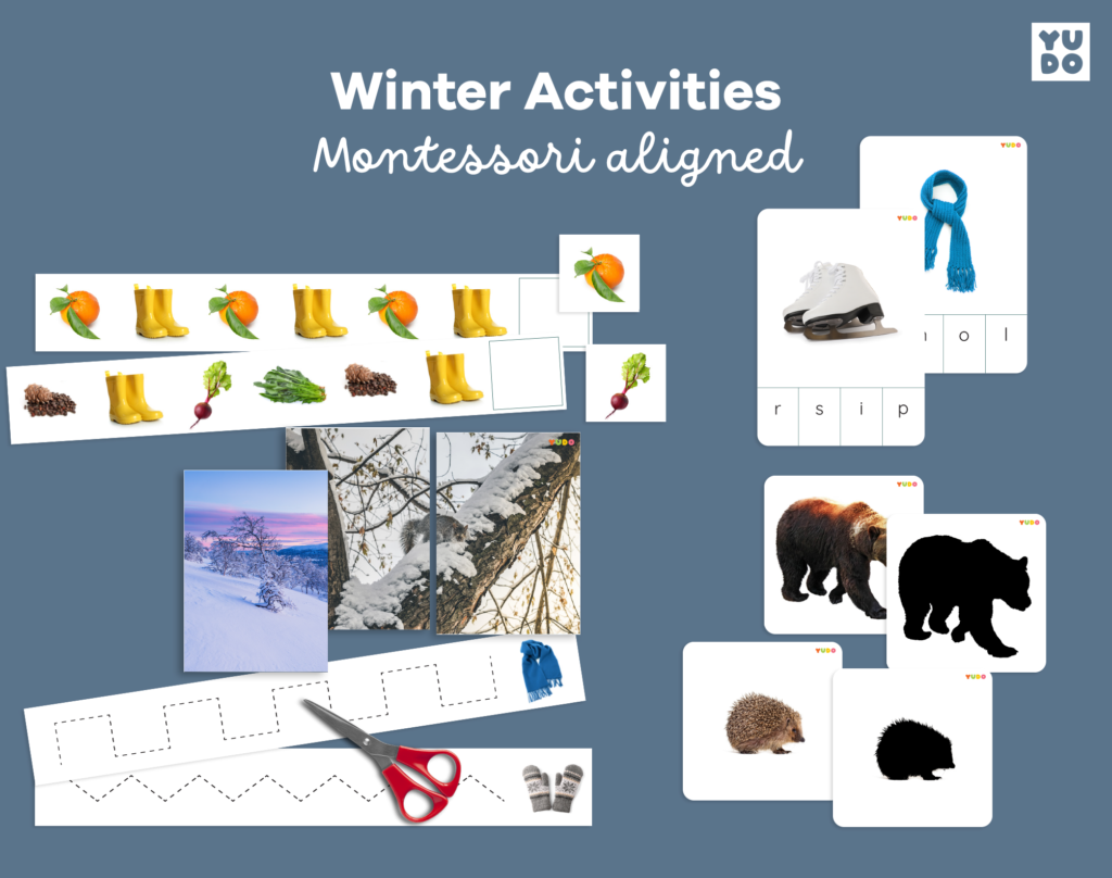Winter Activities Bundle - yudo montessori